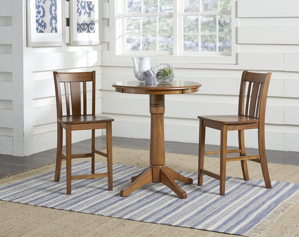 30" Round Dining Table [8 colors] - Wood You Furniture of Gainesville, Inc