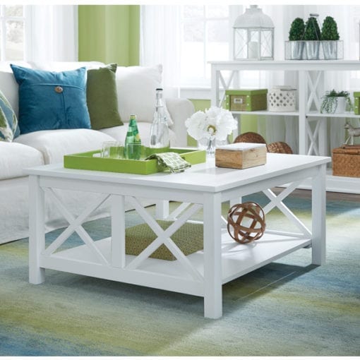 Hampton Square Coffee Table [3 colors] - Wood You Furniture of ...