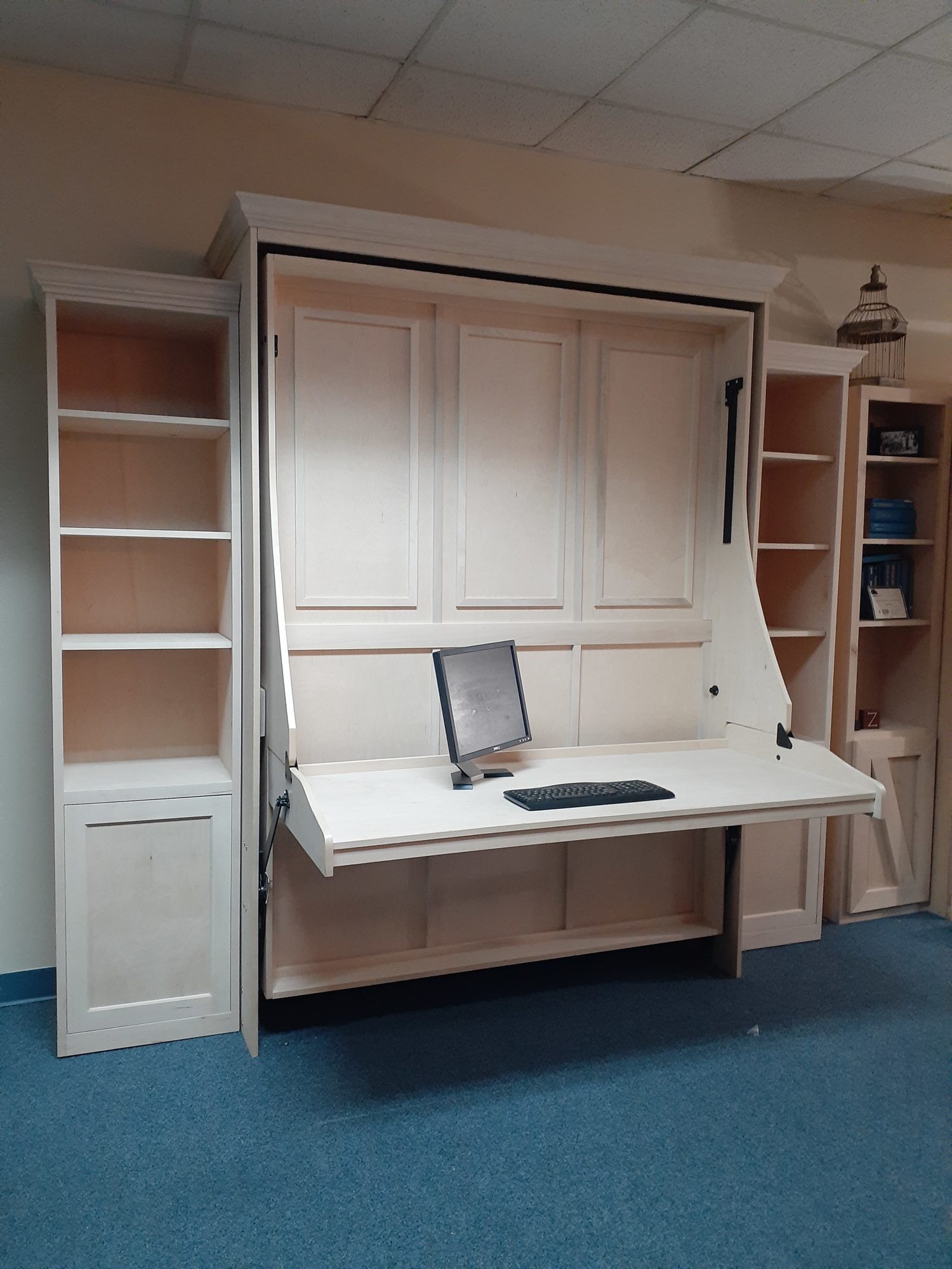 Murphy Study Bed / Vertical - Wood You Furniture of Gainesville, Inc