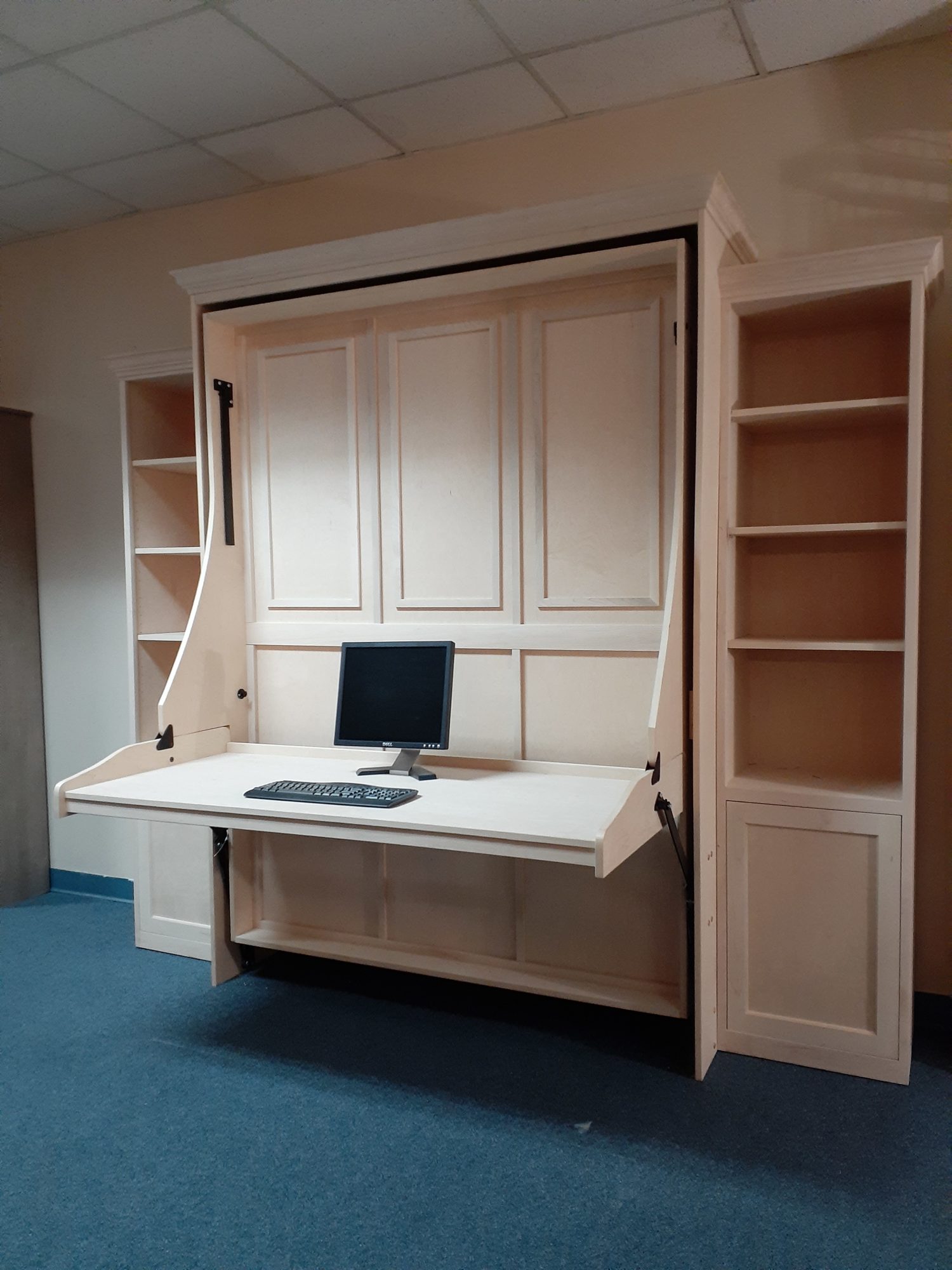 Murphy Study Bed / Vertical - Wood You Furniture of Gainesville, Inc